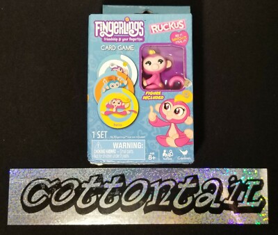NEW Ruckus Fingerlings Card Game w/ Figure Included - Sealed | eBay