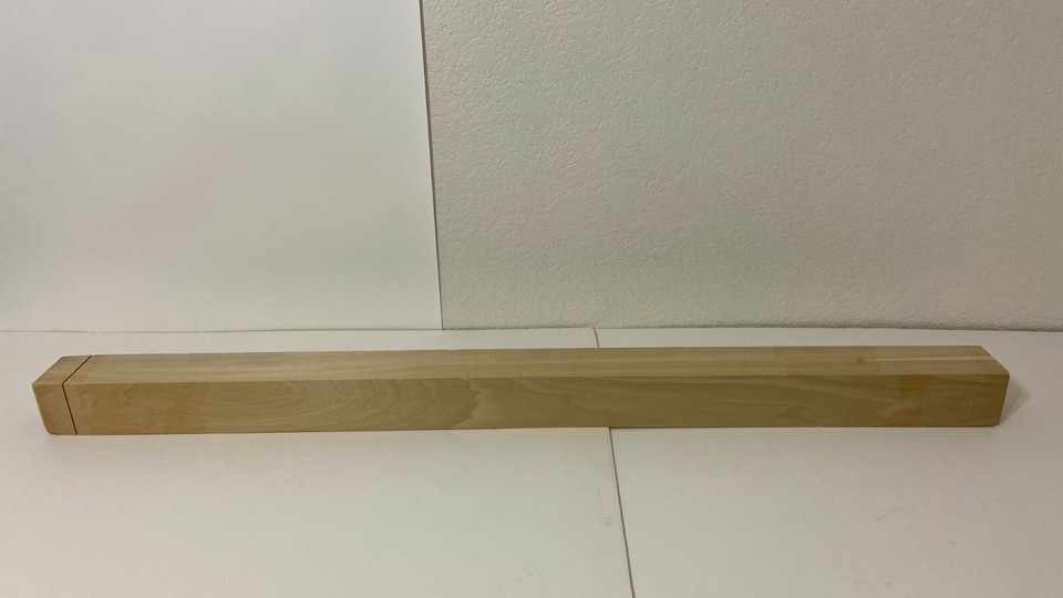 Notched Newel Post - 3" x 48" Clean Routed - Paint Grade Poplar Wood ...