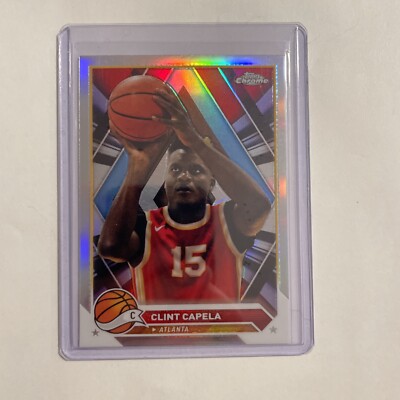 2023-24 Topps Chrome Refractor Clint Capela #69 | eBay