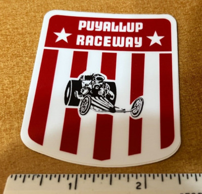 Puyallup Raceway sticker decal Dragway drag racing strip dragster funny ...