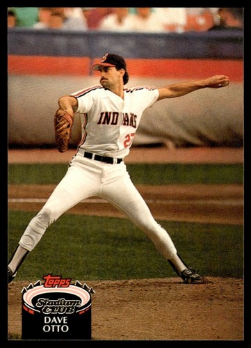 1992 Stadium Club #461 Dave Otto Cleveland Indians | eBay