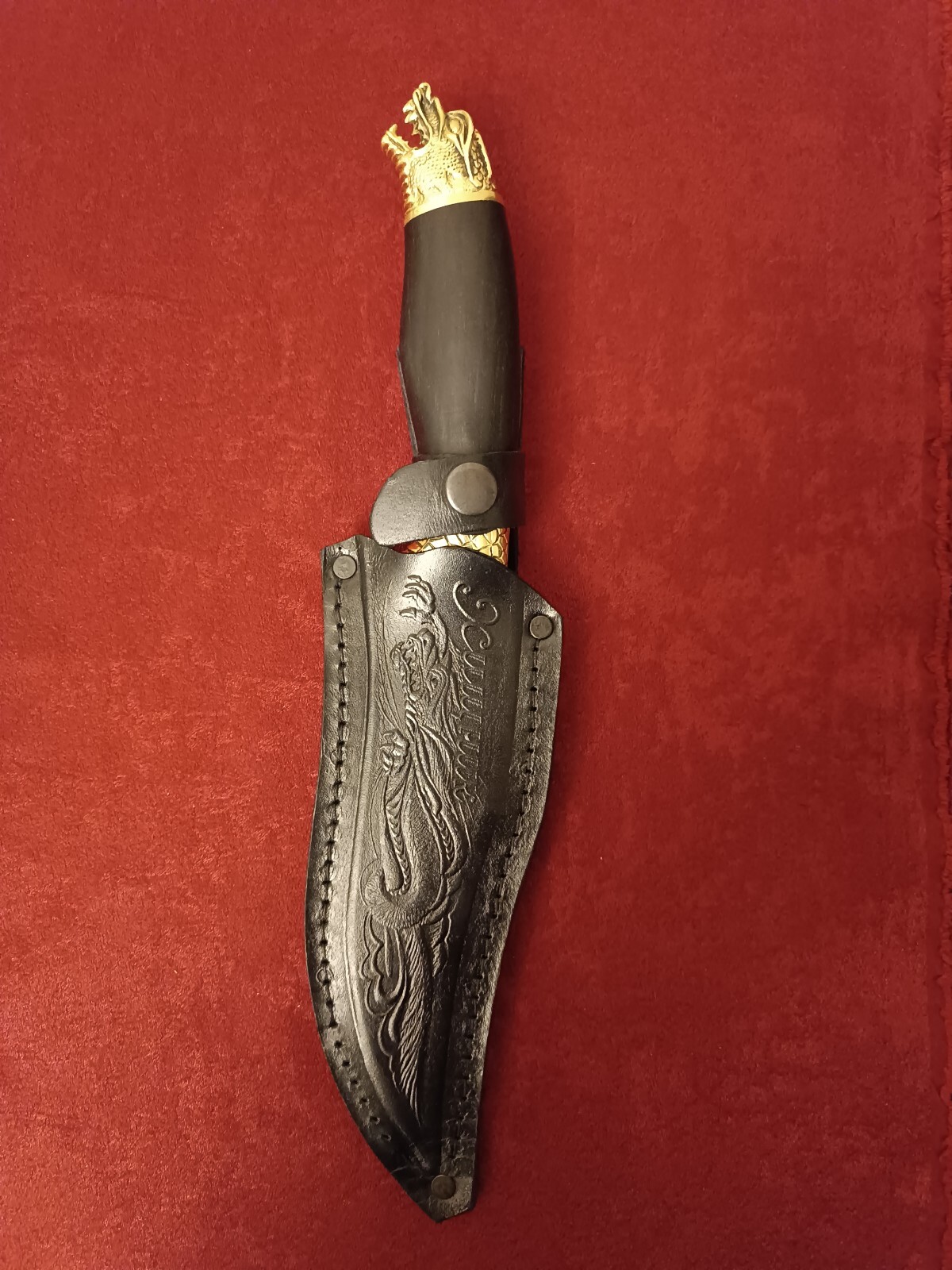 Knife hunting cutting tourist. Steel H12MF forged | eBay