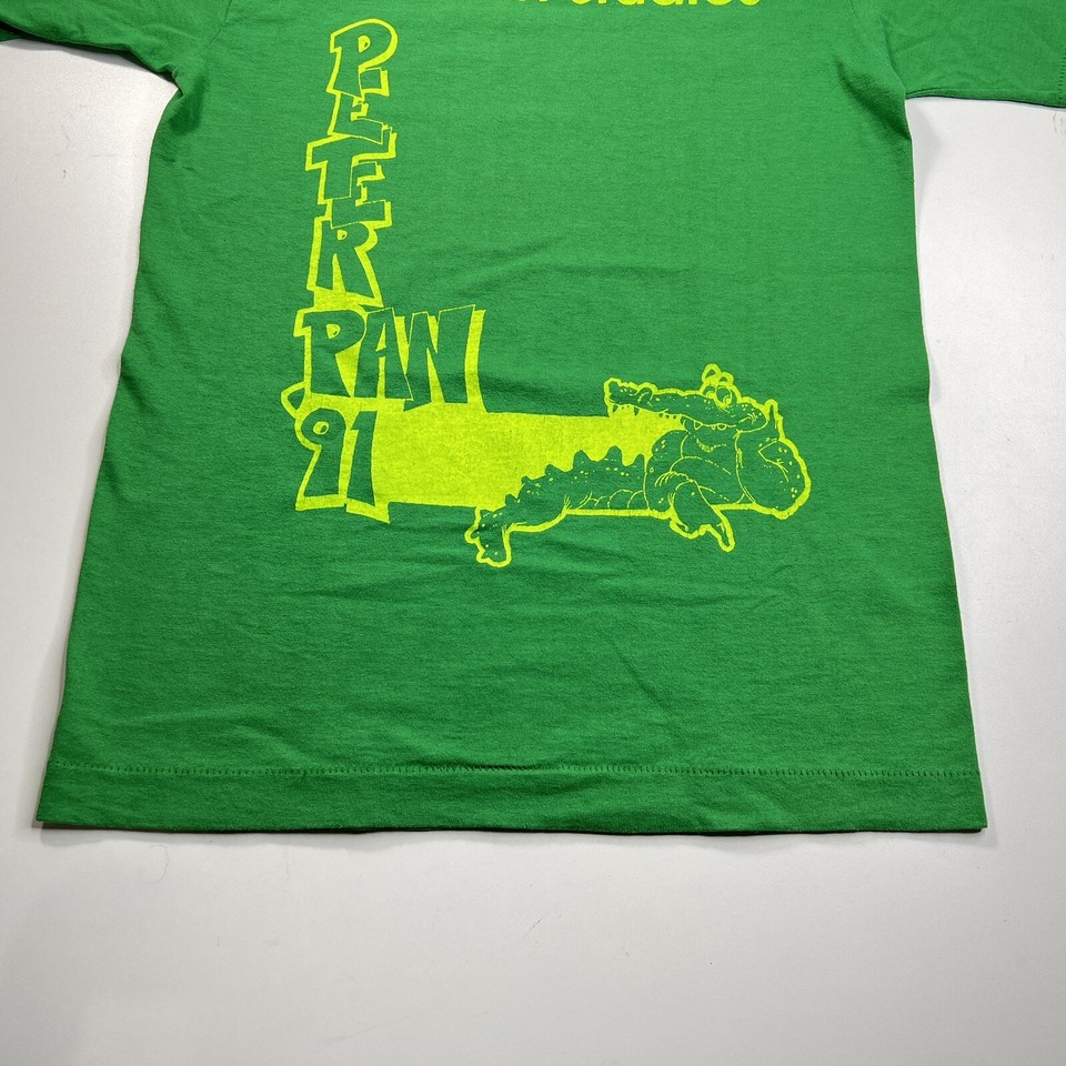 Vintage Screen Stars Peter Pan Lehman Studios 1991 Graphic T Shirt ...
