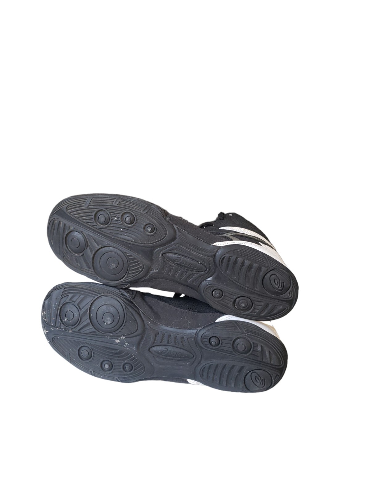 Asics Matflex Gym Wrestling Black White Sneakers Shoe… - Gem