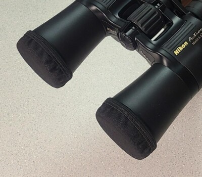 Two Front Covers For Binoculars 2"-2.75" Diameter, Binocular Caps, Free ...