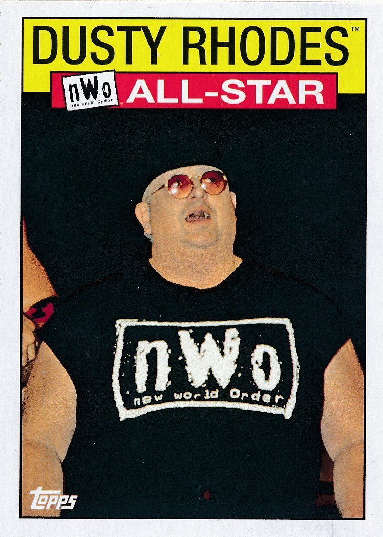 #13 DUSTY RHODES 2016 Topps WWE Heritage NWO ALL-STAR | eBay