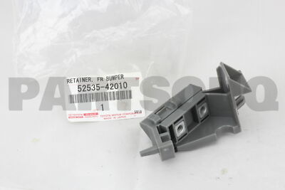 5253542010 Genuine Toyota RETAINER, FRONT BUMPER SIDE, RH 52535-42010 ...