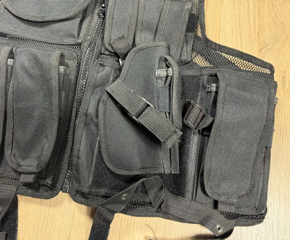 Fidragon Military Kit Tactical Combat Load Carrying Vest Pouches ...