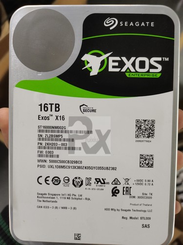 Seagate Exos SAS 16TB, X16 Internal, 7200RPM, 3.5 inch (ST16000NM002G ...