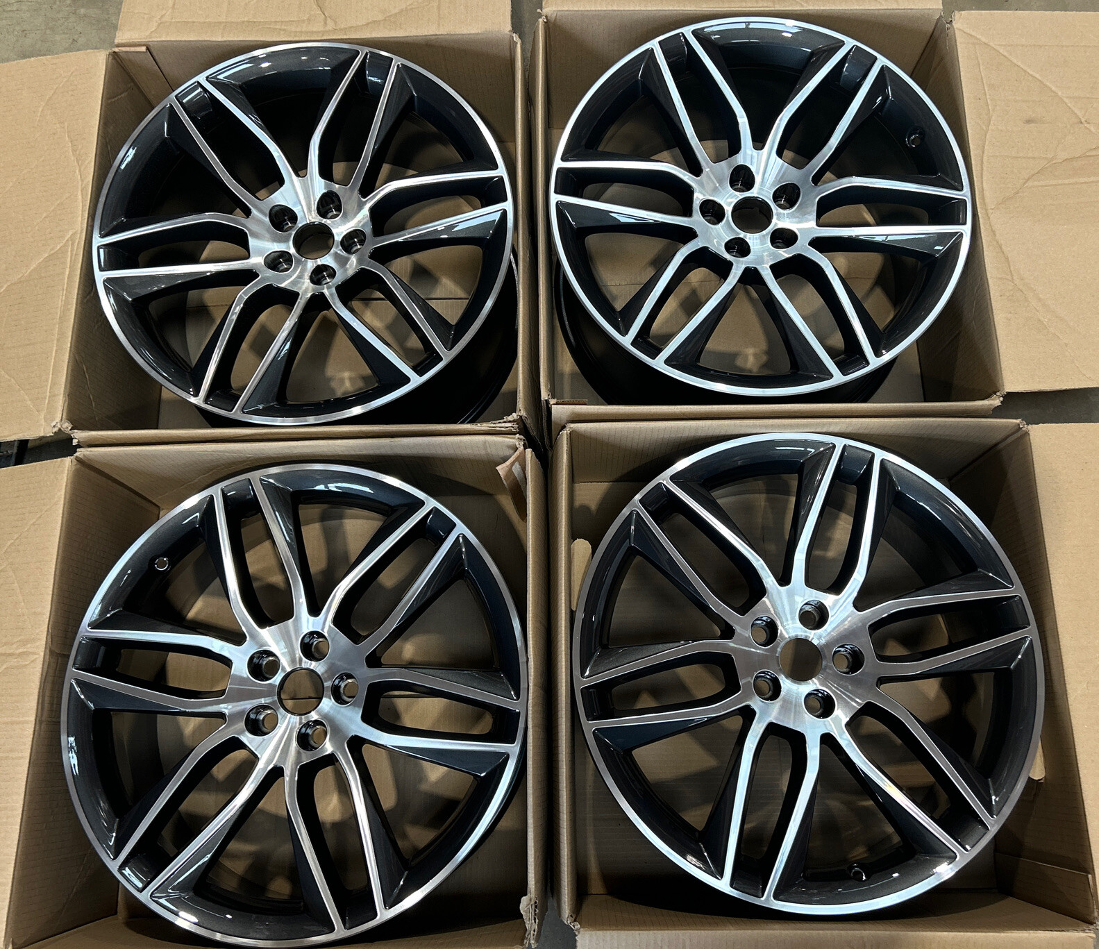1 X Genuine Jaguar F-type 20 " Gyrodyne Machined Alloy Wheel Front ...