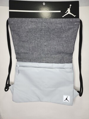 Nike Air Jordan Pivot Gymsack 9A0084-U90 Blue And Gray | eBay