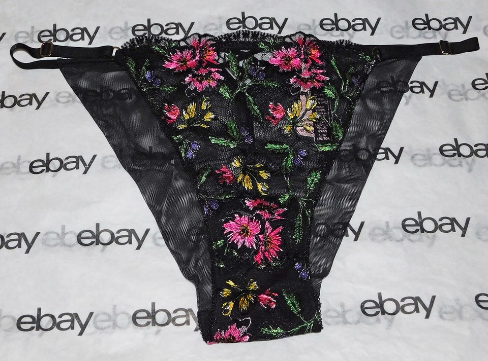 NEW Victoria's Secret Very Sexy Push-Up Bra Floral 36C & Cheeky Set ...