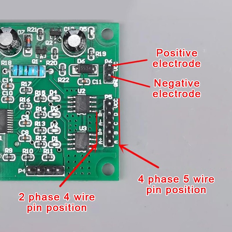 DC 5V-12V Stepper Motor Driver 2-phase 4-wire 4-phase 5-wire Step Motor ...
