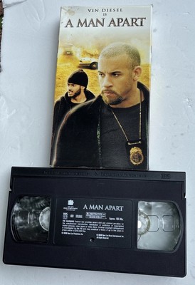 A Man Apart VHS Action Crime Drama Thriller Vin Diesel Larenz Tate Geno ...