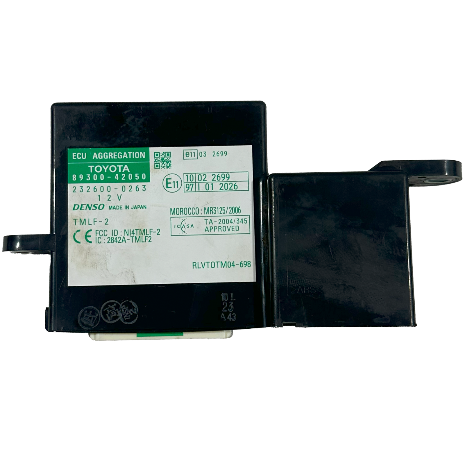 2009-2011 Toyota RAV4 Engine Control Module Aggregation Box 89300-42050 ...