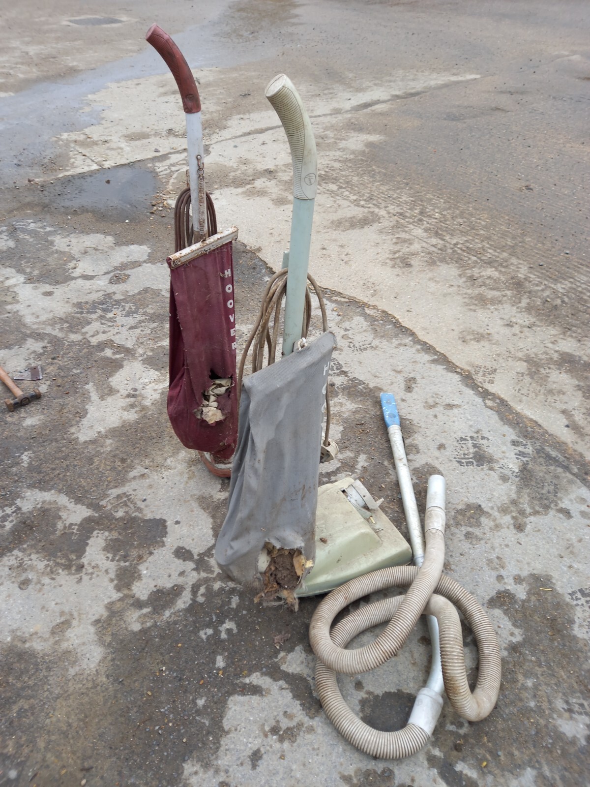 Vintage Retro 1940s 1950s Hoover Vacuum Cleaners Lot Of 2 Ebay