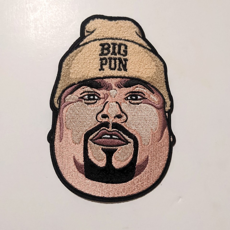 Big Pun Chenille Patch 6 inch (Iron on & sew on) Big Punisher Hip Hop ...