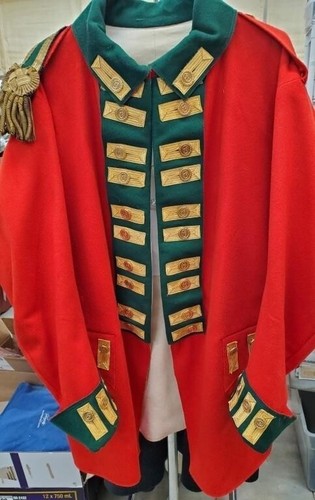 Reproduction British Officer's Tunic 1700's | eBay