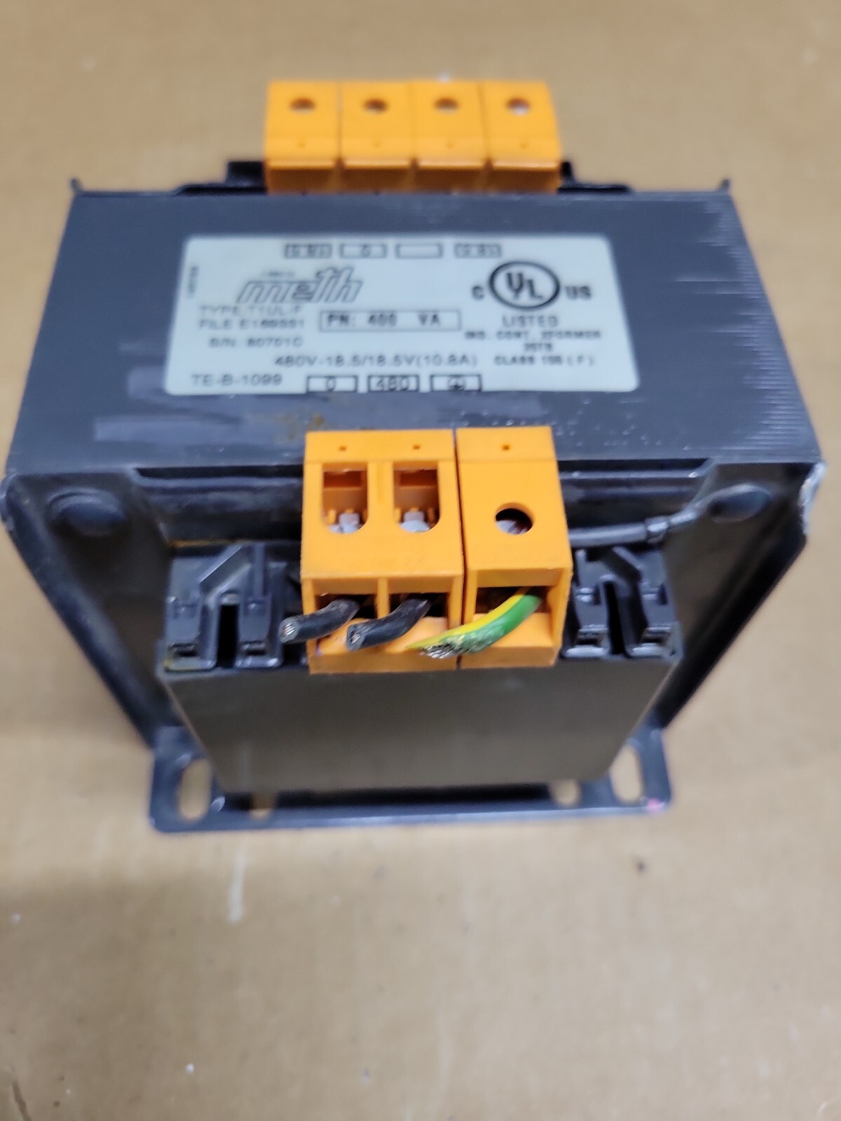 METH T1UL-F Voltage Transformer .400VA for sale online | eBay