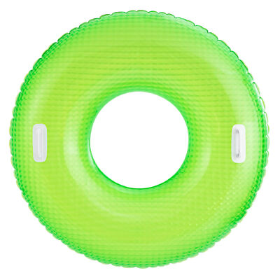 Bluescape Green Diamond Sparkles Inflatable Tube Pool Float, for Kids ...