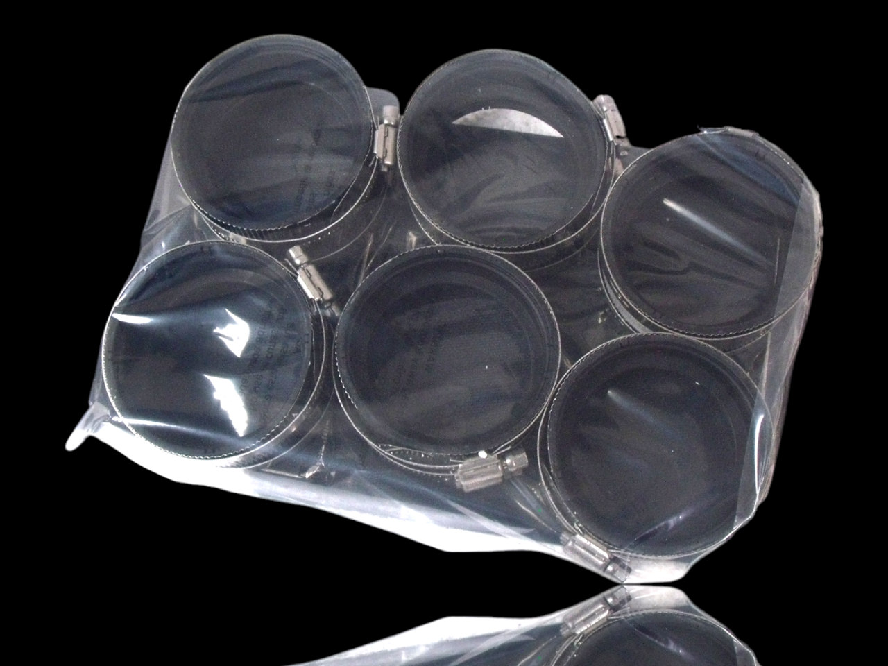 (Lot of 12) NSF CISPI 310 Stainless Steel & Rubber 3" Coupling, No-Hub ...