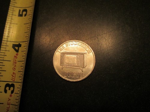1970 new Model RCA Sweepstakes The Stockholm Advertising Coin Token | eBay