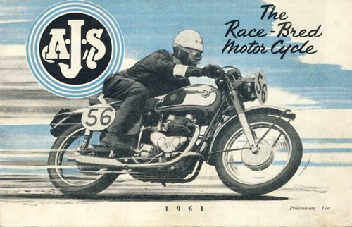 Associated Motor Cycles The Race Bred Motor Cycle Prospekt 1961 ...