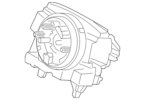 Genuine Volvo Steering Column Switch Housing 32350376 | eBay