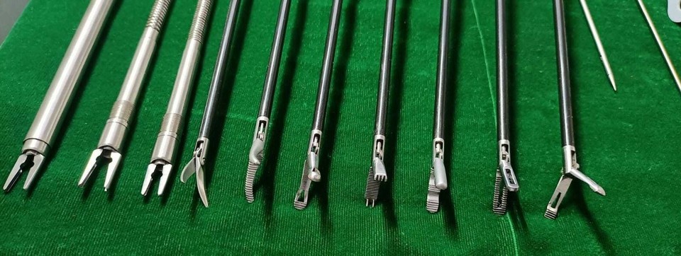 36pc Laparoscopic Complete Surgery set 5mmx330mm Reusable Surgical ...