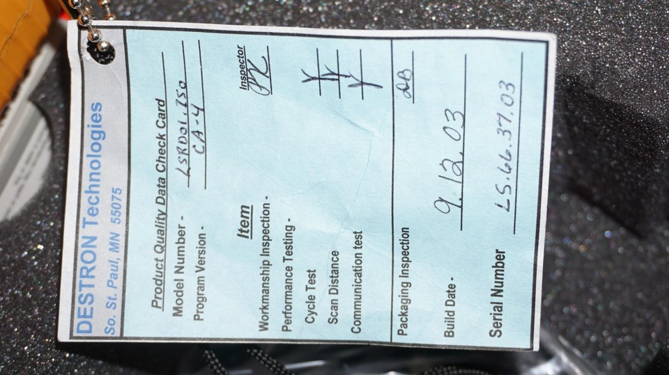 -=NEW=-DESTRON FEARING LIVESTOCK MICROCHIP SCANNER/EAR TAG PADDLE ...