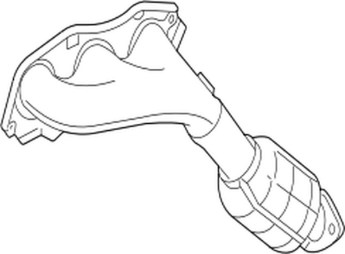 17150-31120 Toyota Manifold sub-assy, exhaust, lh 1715031120, New ...