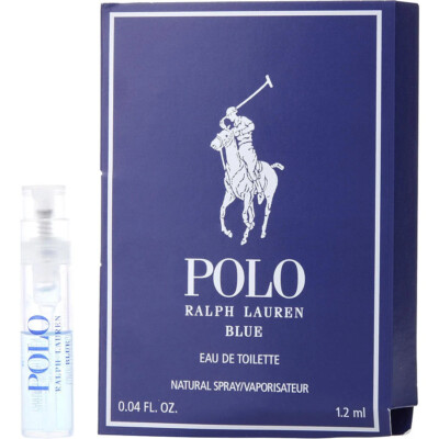 Ralph Lauren Polo Blue Cologne Eau De Toilette Spray Vial SAMPLE | eBay