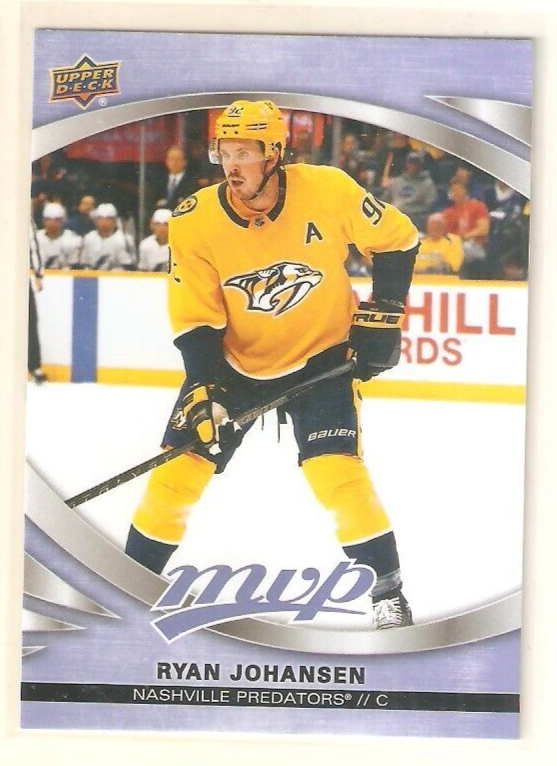 Ryan Johansen 2023-24 UD MVP Base Card #43 Predators | eBay