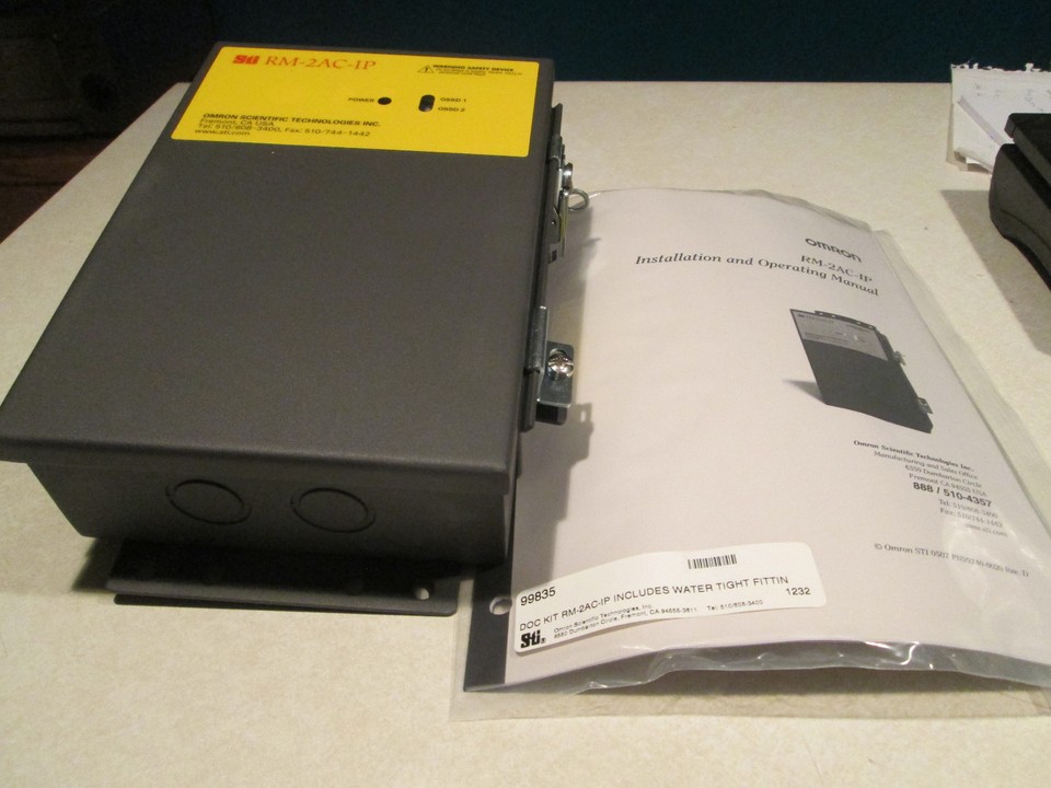 STI OMRON 40525-0010 405250010 RM-2AC-1P RELAY MODULE (NEW) | eBay