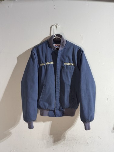 Vintage Made In USA Mazda Work Wear Bomber Jacket . | eBay