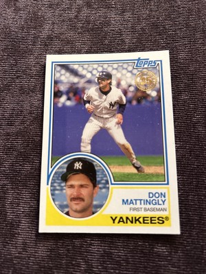 2018 Topps New Era 1983 Design Don Mattingly #T83-13 | eBay
