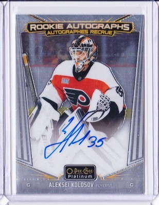 2024-25 O-Pee-Chee Platinum Aleksei Kolosov Rookie Autographs #R-AK | eBay
