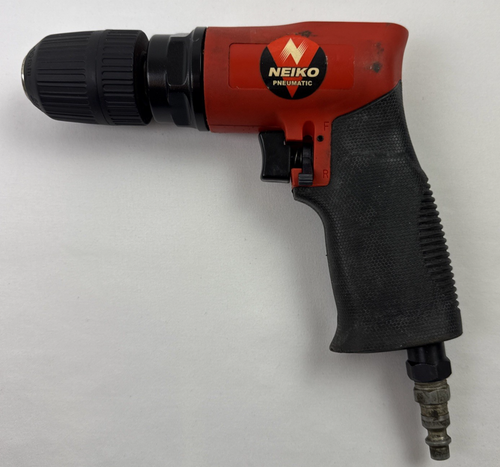 NEIKO 30096A 3/8" Air Drill | Composite Reversible Pistol Grip Keyless ...