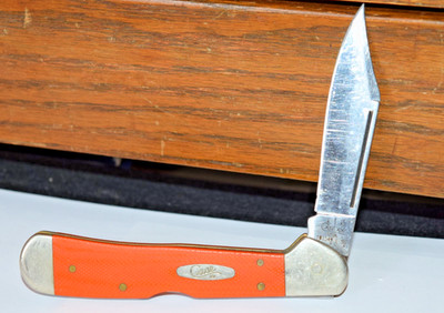 CASE XX Single Blade Pocket Knife Lock Back Clip Point 3 1/8" Blade | eBay