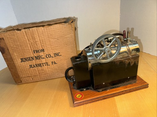 Vtg Jensen Model 35 Steam Engine Tested And Working! | eBay