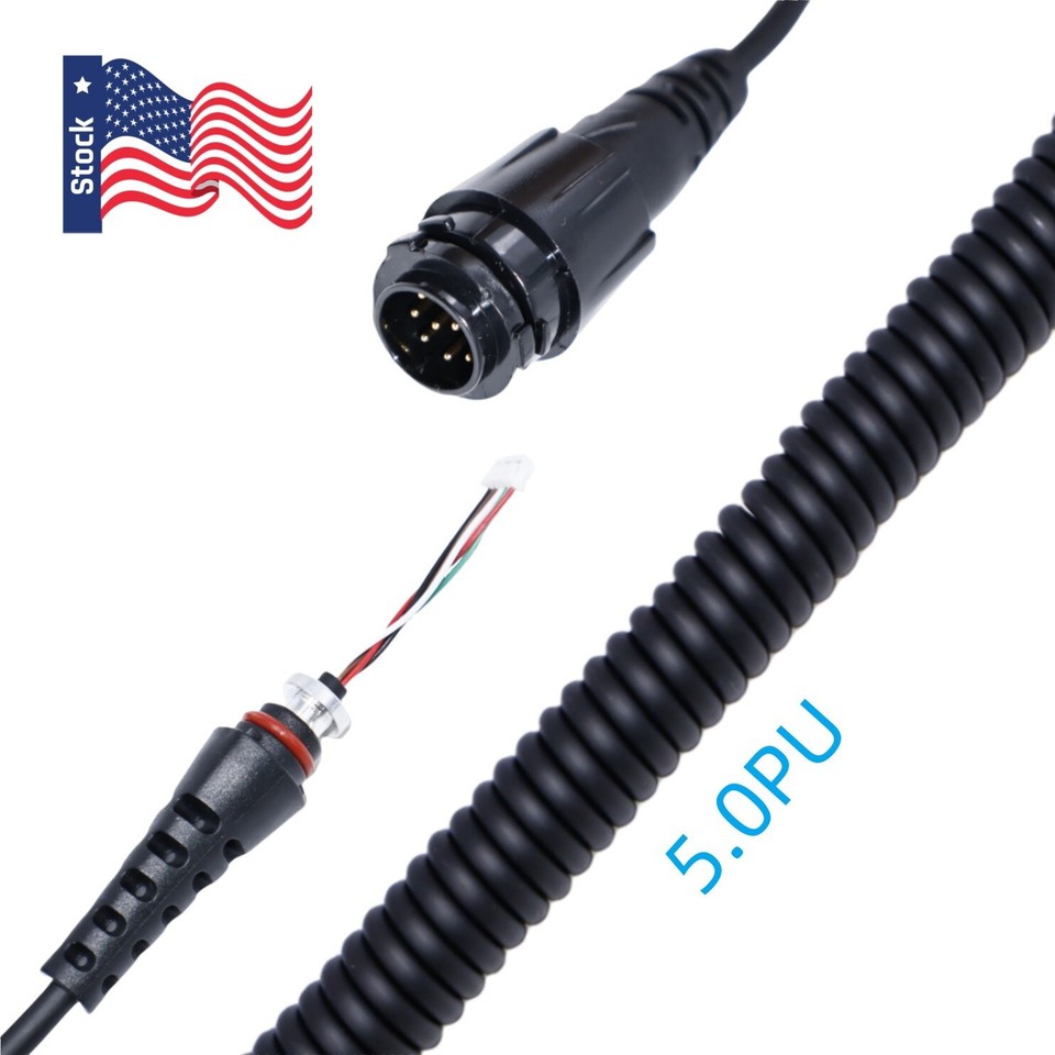 RMN5052A Mobile Microphone CABLE For MOTO XPR5350 XPR5550E XPR5380 ...
