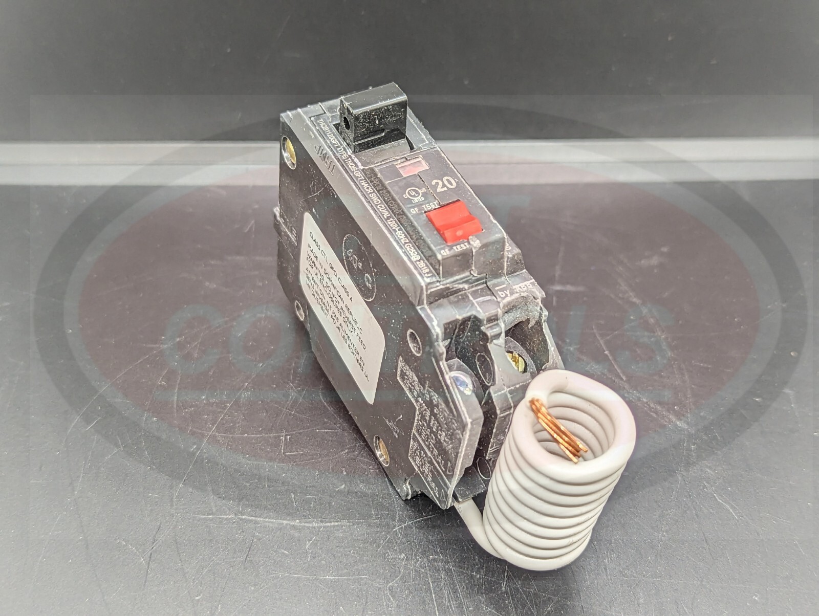 GE THQB1120GFT 1POLE 20AMP Bolt On Circuit Breaker GFCI New In Box USA ...
