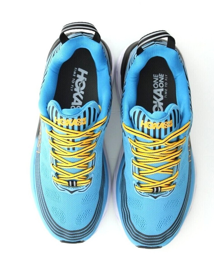 Hoka Bondi 6 Running Shoes Hoka One Men's Low Top Cushioned Sneakers ...