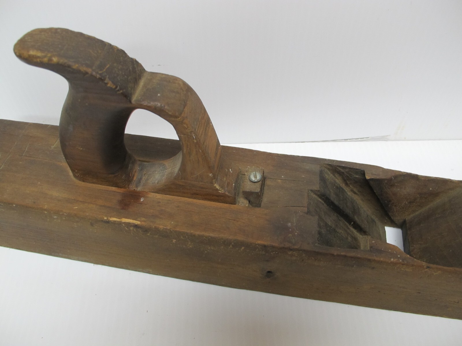 Antique Original 21" Wood Hand Plane~Carpenters / Woodworkers Tool ...