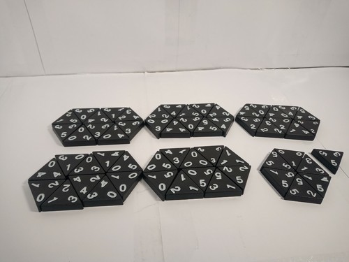 Set Of (57) Tri-ominos Replacement Tiles (1990, Pressman) | eBay