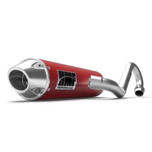 HMF for Yamaha Raptor 700 2015-2022 Candy Red/Pol Full Exhaust ...