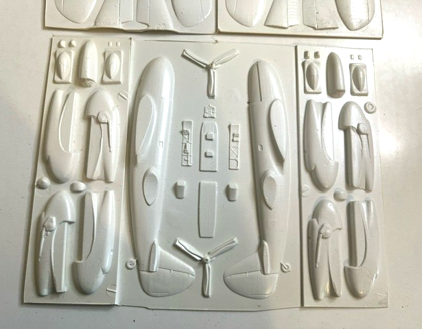 #333 - RARE PLANE BELL XFM-1 AIRACUDA 1:72 VACUFORM AIRPLANE MODEL KIT ...