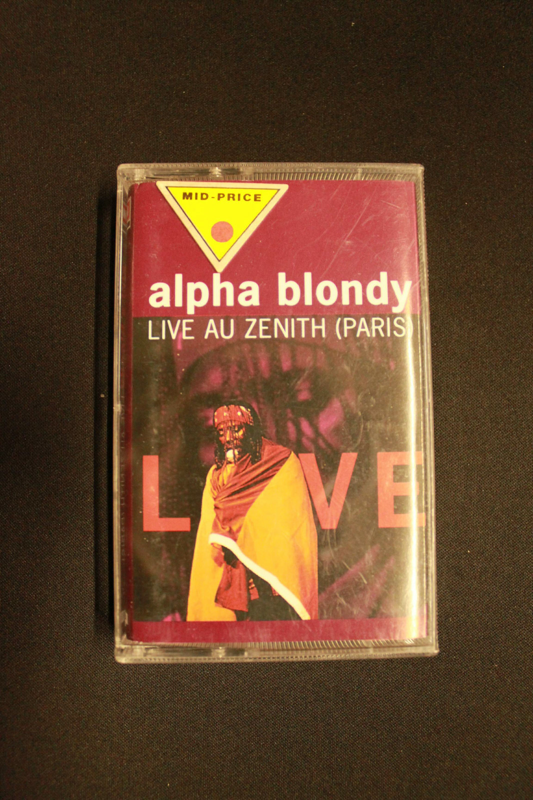 LIVE AU ZENITH (Paris) - ALPHA BLONDY - Cassette Audio - EMI | eBay