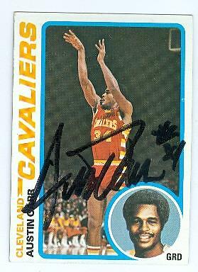 Austin Carr autographed Basketball Card (Cleveland Cavaliers) 1978 ...