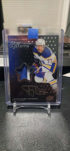 2021-22 Premier Star Systems Rookie Auto Patch JOHN-JASON JJ PETERKA ...
